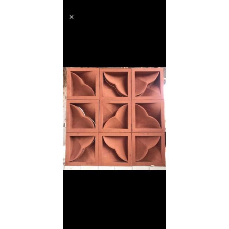 Jual Roster merah loster lubang angin pagar rumah aesthetic termurah ...