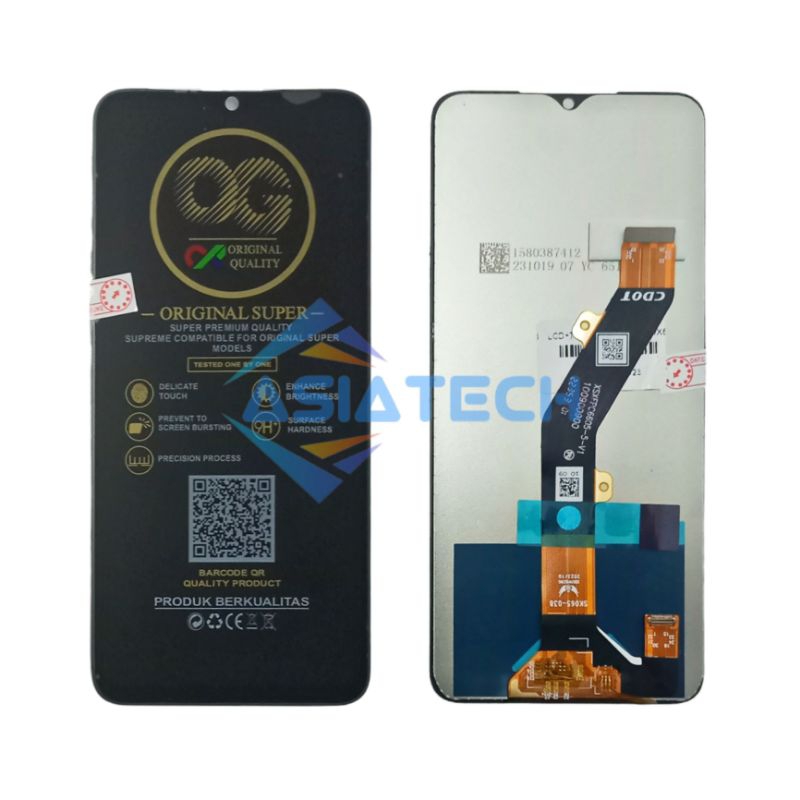 Jual LCD TECNO SPARK GO/ SPARK 10 FULSET TOUCHSCREEN LAYAR SENTUH ...