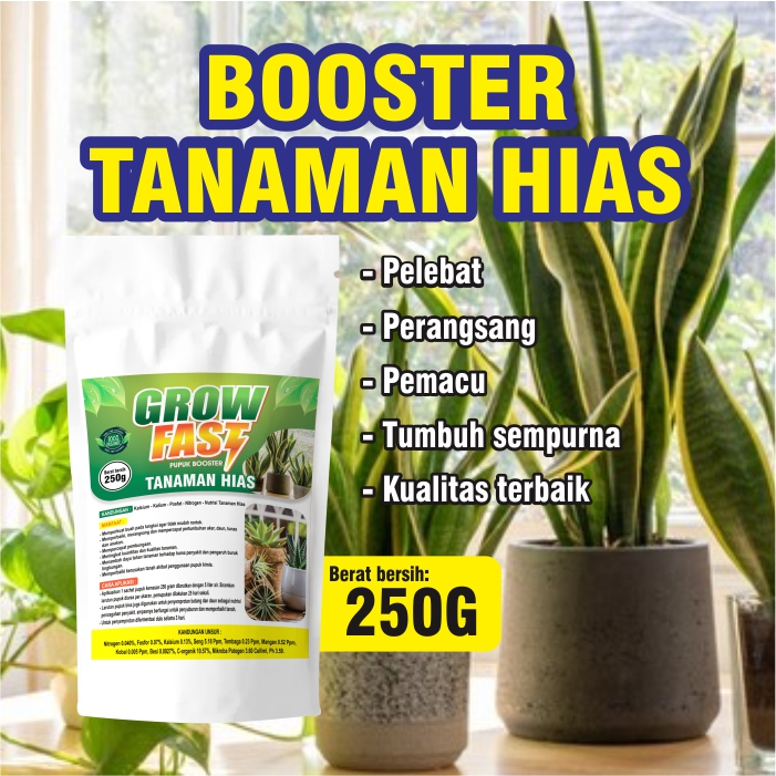 Jual Pupuk Booster Tanaman Hias (250gr) I pupuk organik pelebat tanaman ...