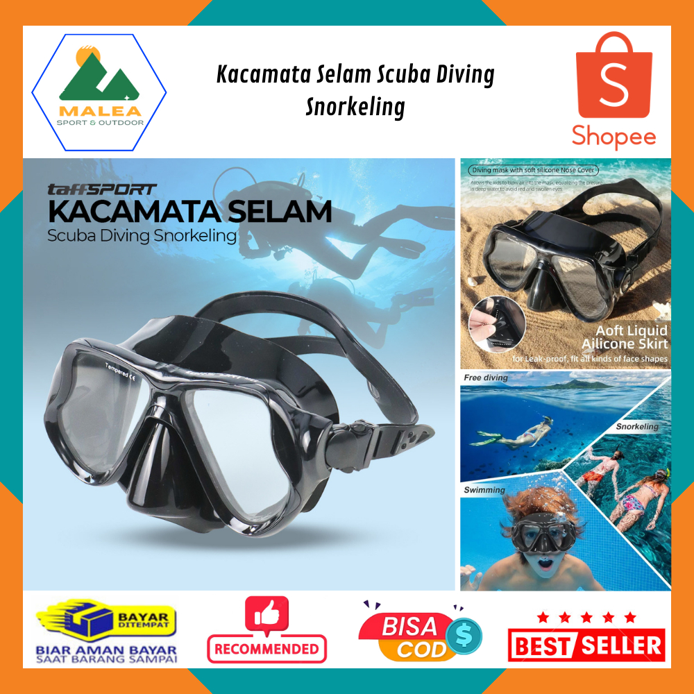 Jual Kacamata Selam Scuba Diving Snorkeling / Peralatan snorkeling ...