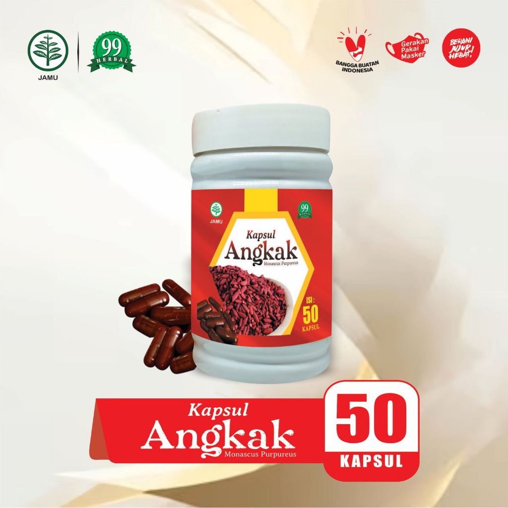 Jual OBAT DBD Dan TIPUS/ TIPES Kapsul Angkak - Beras Merah herbal 99 ...