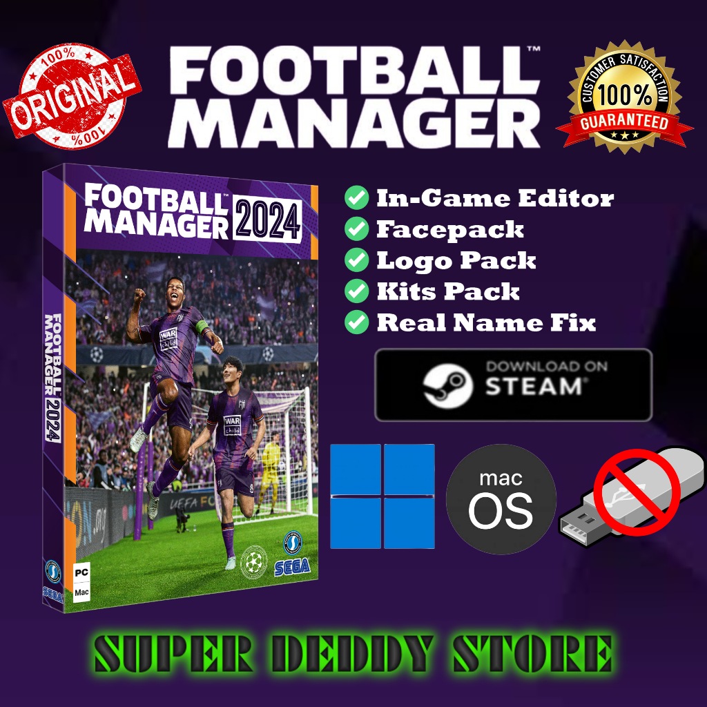 Jual Football Manager 2024 + FMRTE | Shopee Indonesia