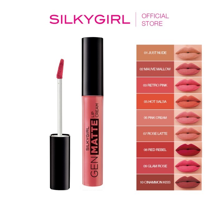 Jual Silkygirl Gen Matte Lip Cream | Shopee Indonesia