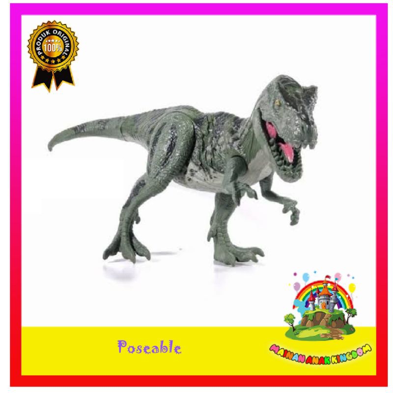 Jual Mainan figure dinosaurus poseable t rex tyranosaurus | Shopee ...
