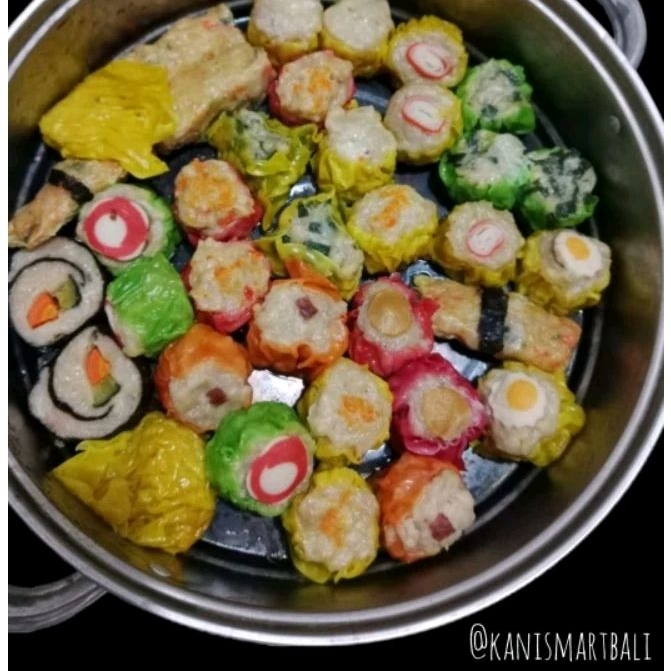 Jual DIMSUM KUKUS AYAM ECO MIX FROZEN / halal thoyib sumei / siomay dim ...