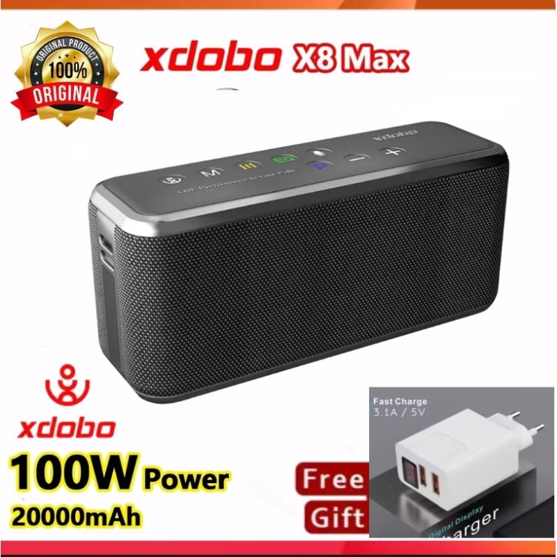 Jual Speaker XDOBO X8 MAX 100W Original Audio Wireless Bluetooth ...