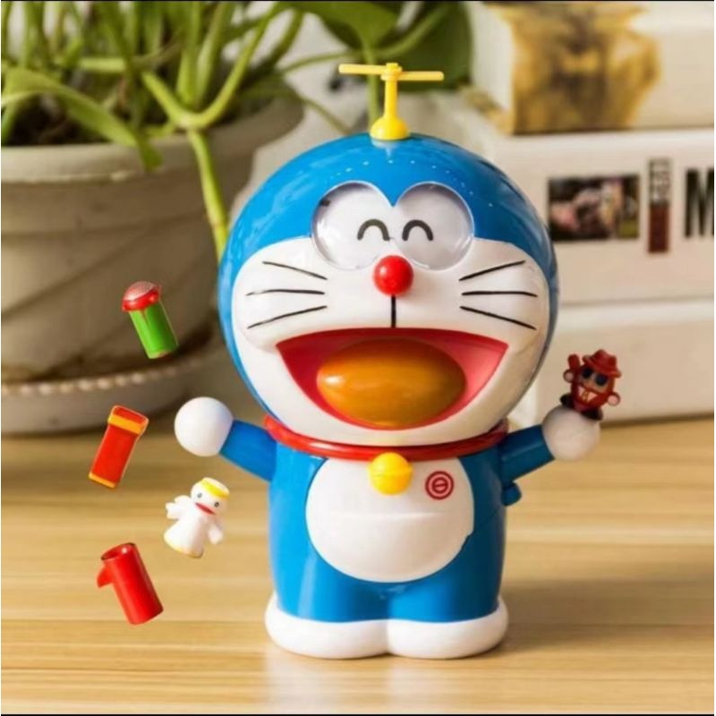 Jual Mainan Robot Doraemon Face Changing Mainan Anime Doraemon | Shopee ...