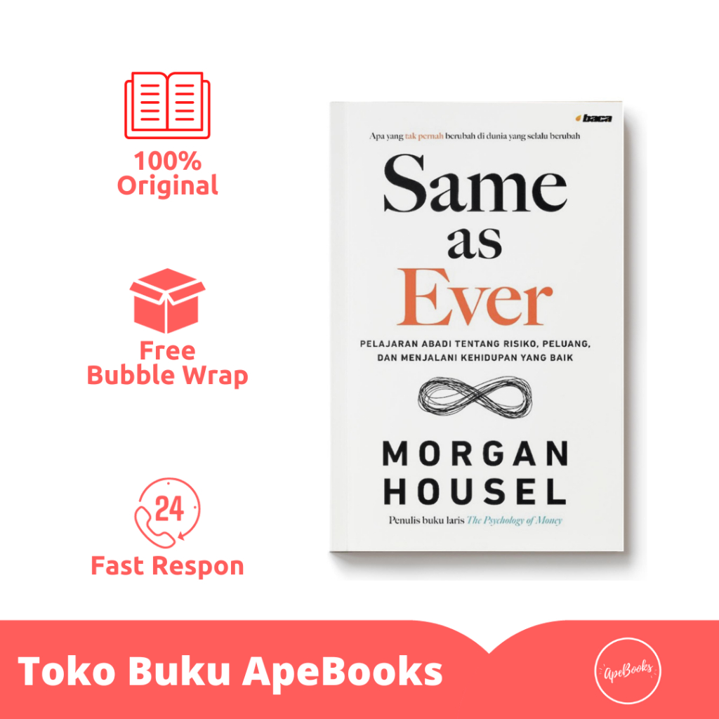 Jual Buku Same as Ever Bahasa Indonesia - Morgan Housel (Original ...