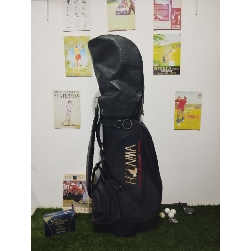 Jual Bag Golf Second HONMA Leather | Shopee Indonesia