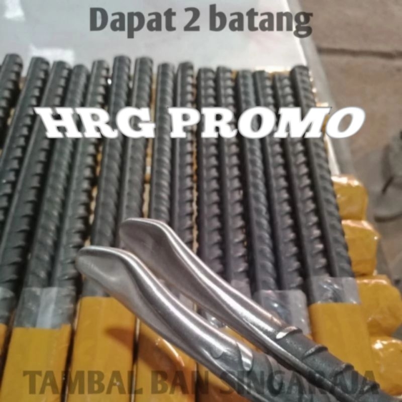 Jual cukit ban motor/cukil ban bahan besi baja beton ulir 13 SNI Sudah ...