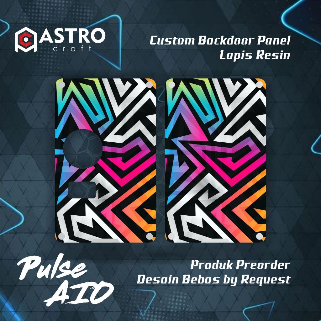 Jual Custom Backdoor Panel Replacement Pulse Lapis Resin | Shopee Indonesia