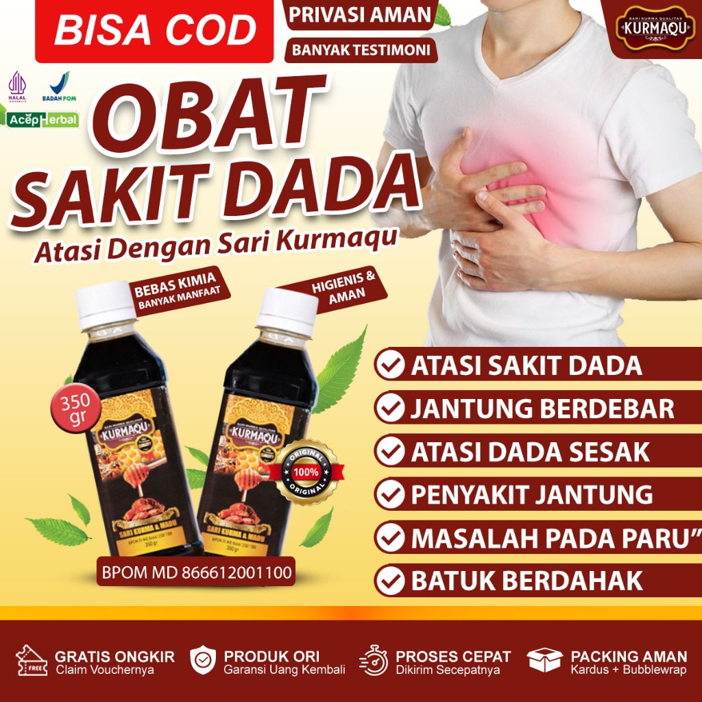 Jual Obat Sakit Dada Jantung Berdebar Dada Pengap Dada Sesak Penyakit ...