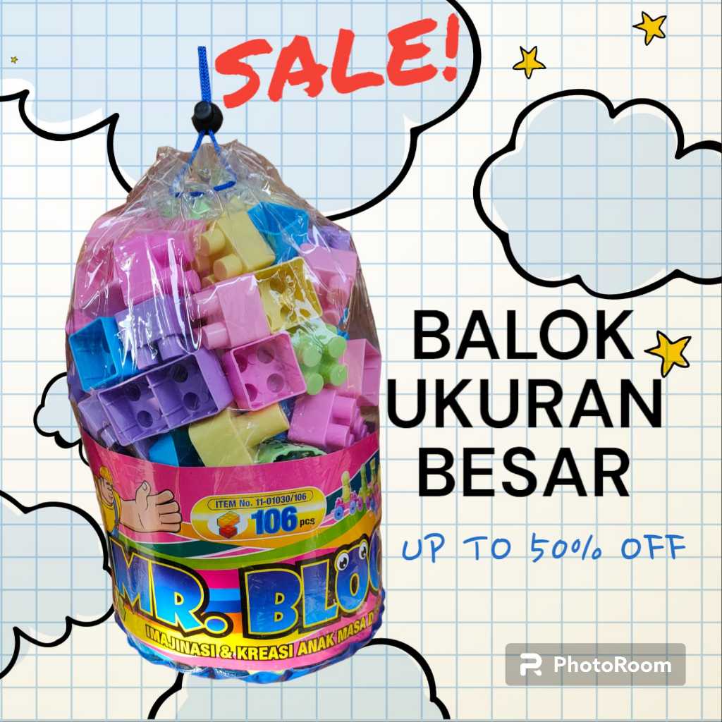 Jual Balok Warna Warni Edukasi Anak penyortir Balok Block Edukasi Anak ...