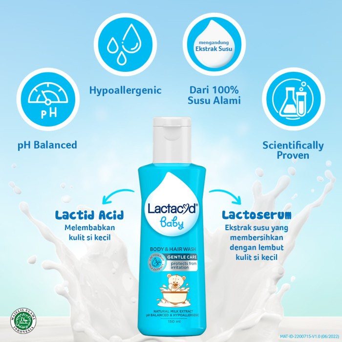 Jual Lactacyd Baby Liquid Soap / Sabun Lactacyd Baby Gentle Care 60 ml ...