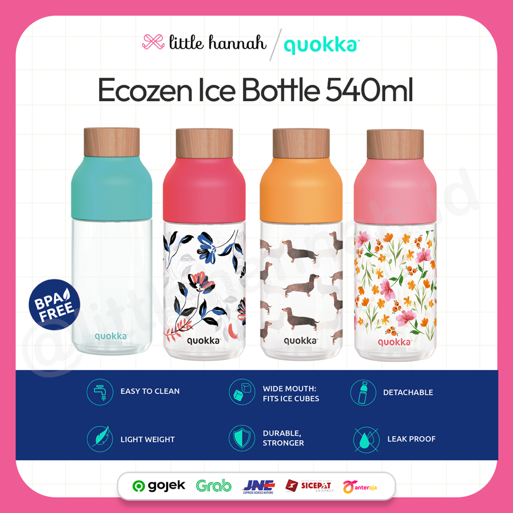 Jual QUOKKA Ecozen Bottle Ice Bottle 570ml / Botol Minum Anak / Drink Bottle | Shopee Indonesia