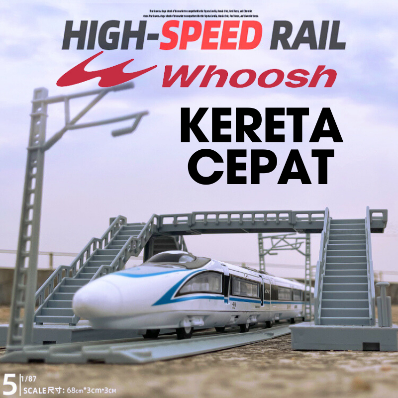 Jual MAINAN KERETA CEPAT WHOOSH PREMIUM LRT High Speed Rail Train ...