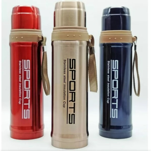 Jual TERMOS STAINLESS HOT & COLD 750ML / TERMOS PURE HEALTHY HAPPY ...