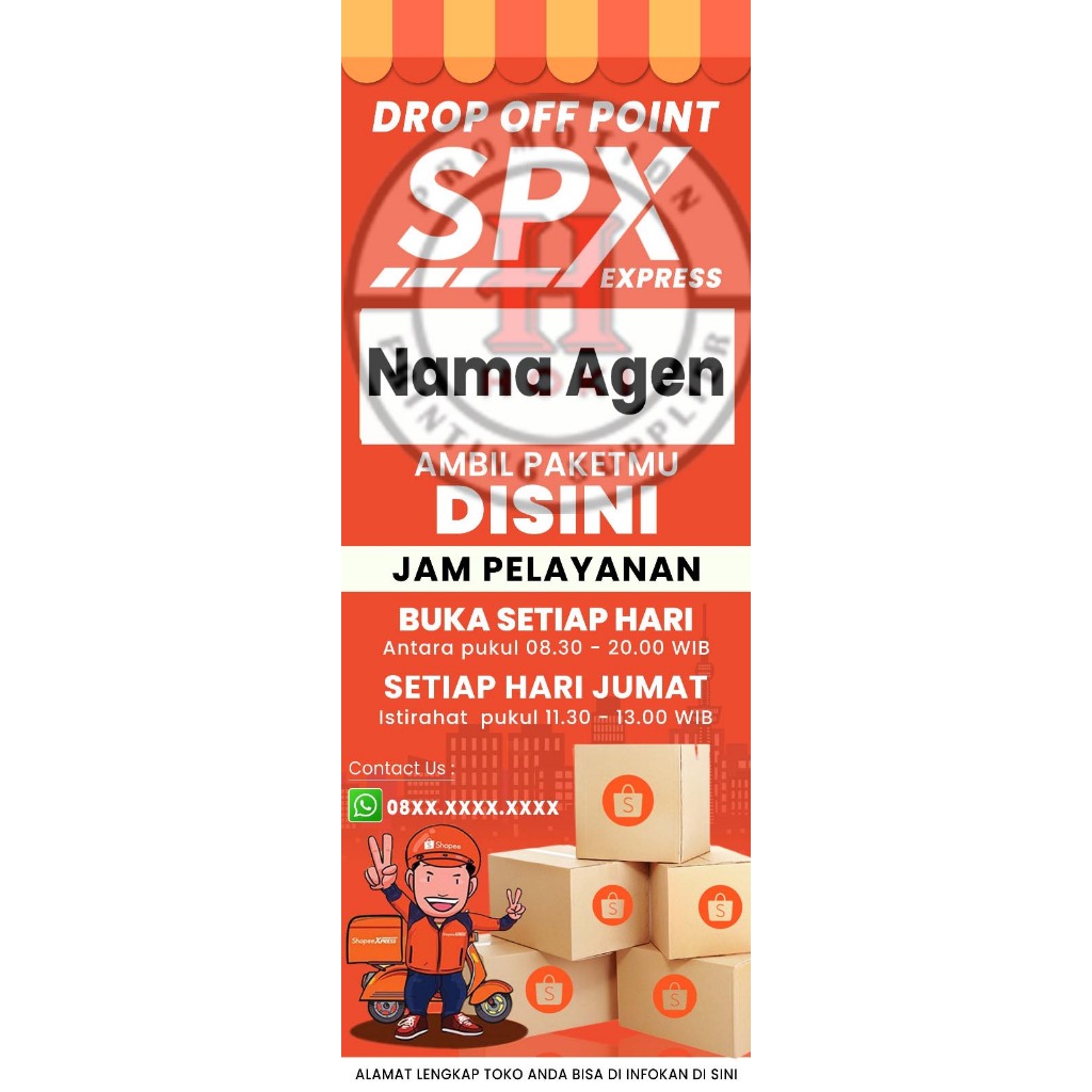 Jual Banner Shopee Ekspress Spanduk | Shopee Indonesia