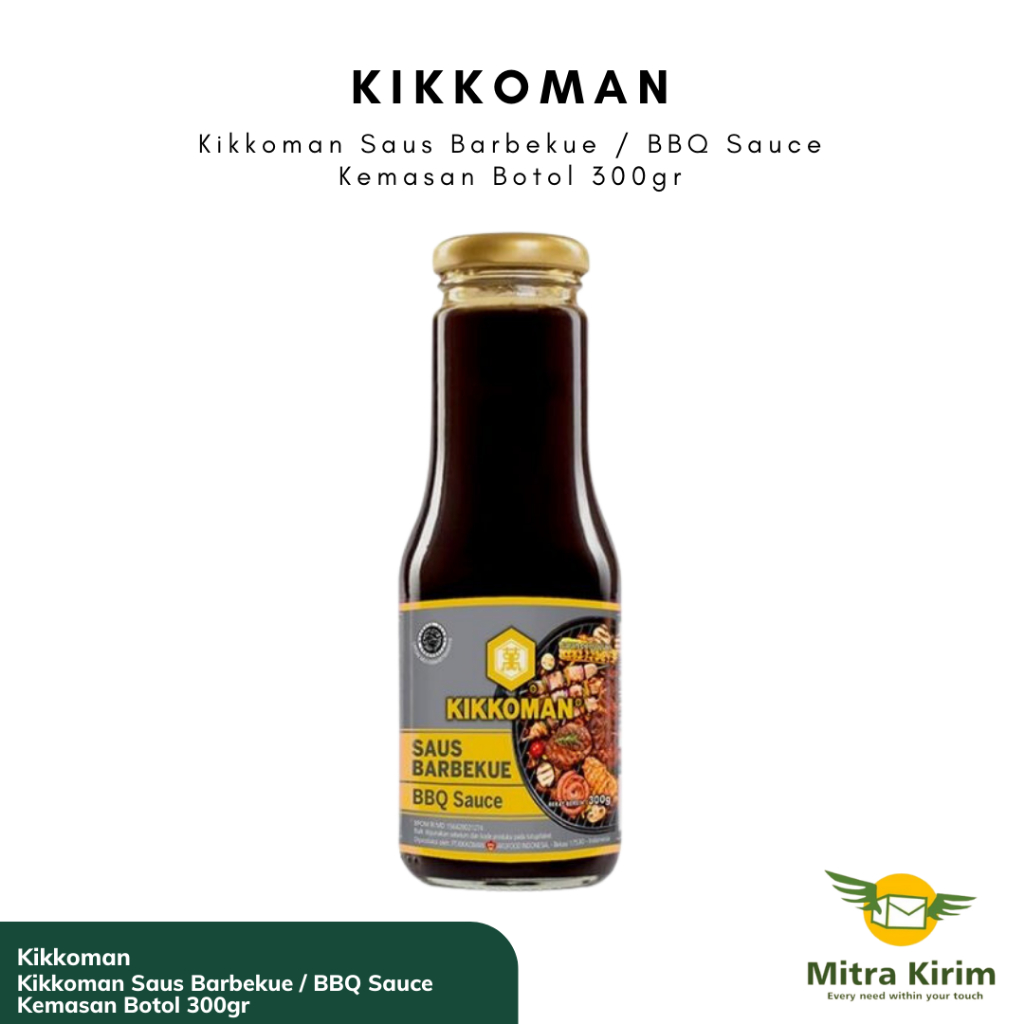 Jual Kikkoman Saus Barbekue / BBQ Sauce 300gr | Shopee Indonesia
