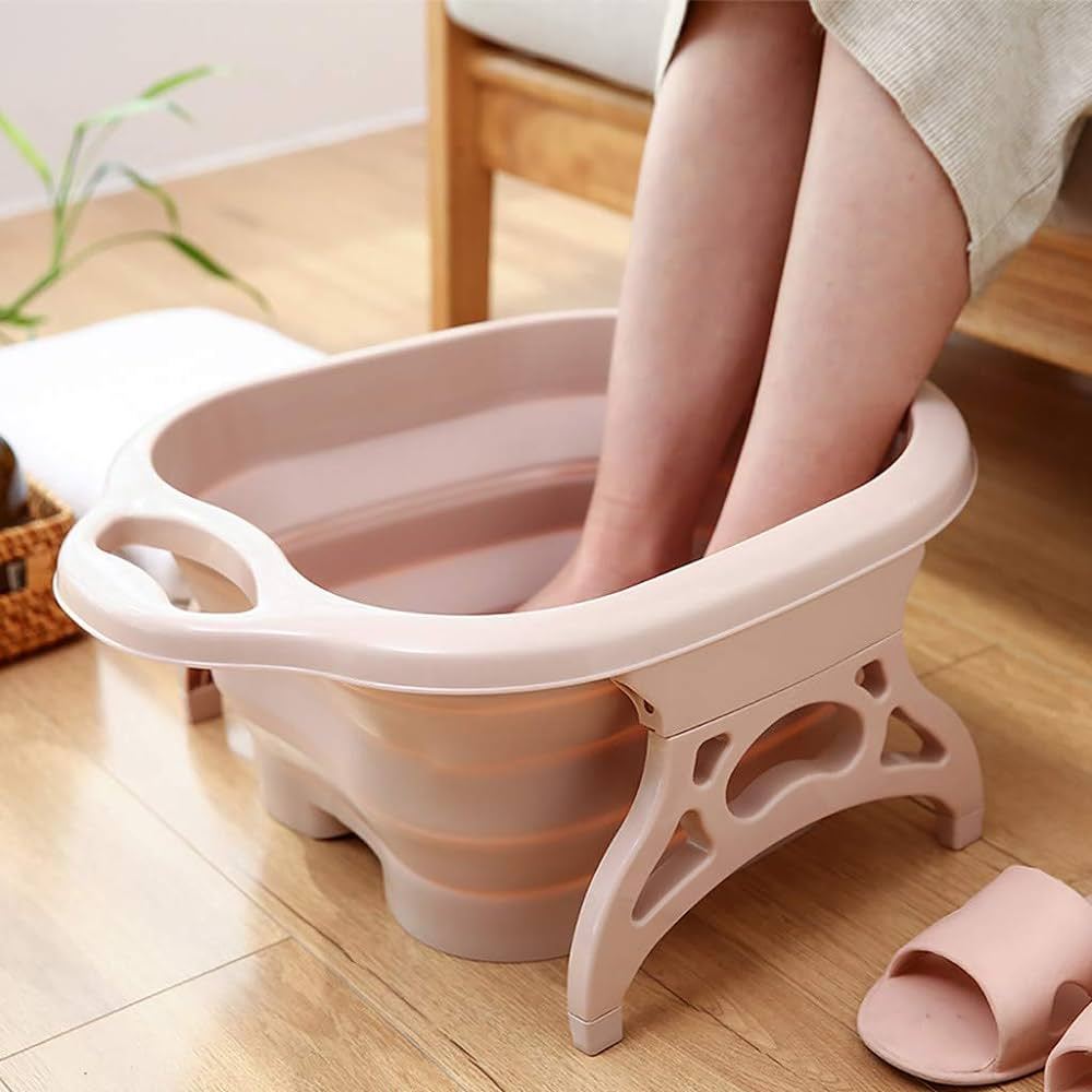 Jual SHENAR Baskom Lipat Rendam Pijat Kaki Refleksi Foldable Footbath ...