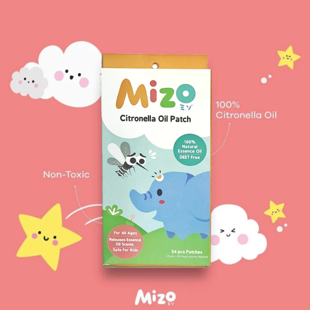 Jual MIZO Mosquito Repellent PATCH Citronella Oil Patch STICKER Anti ...