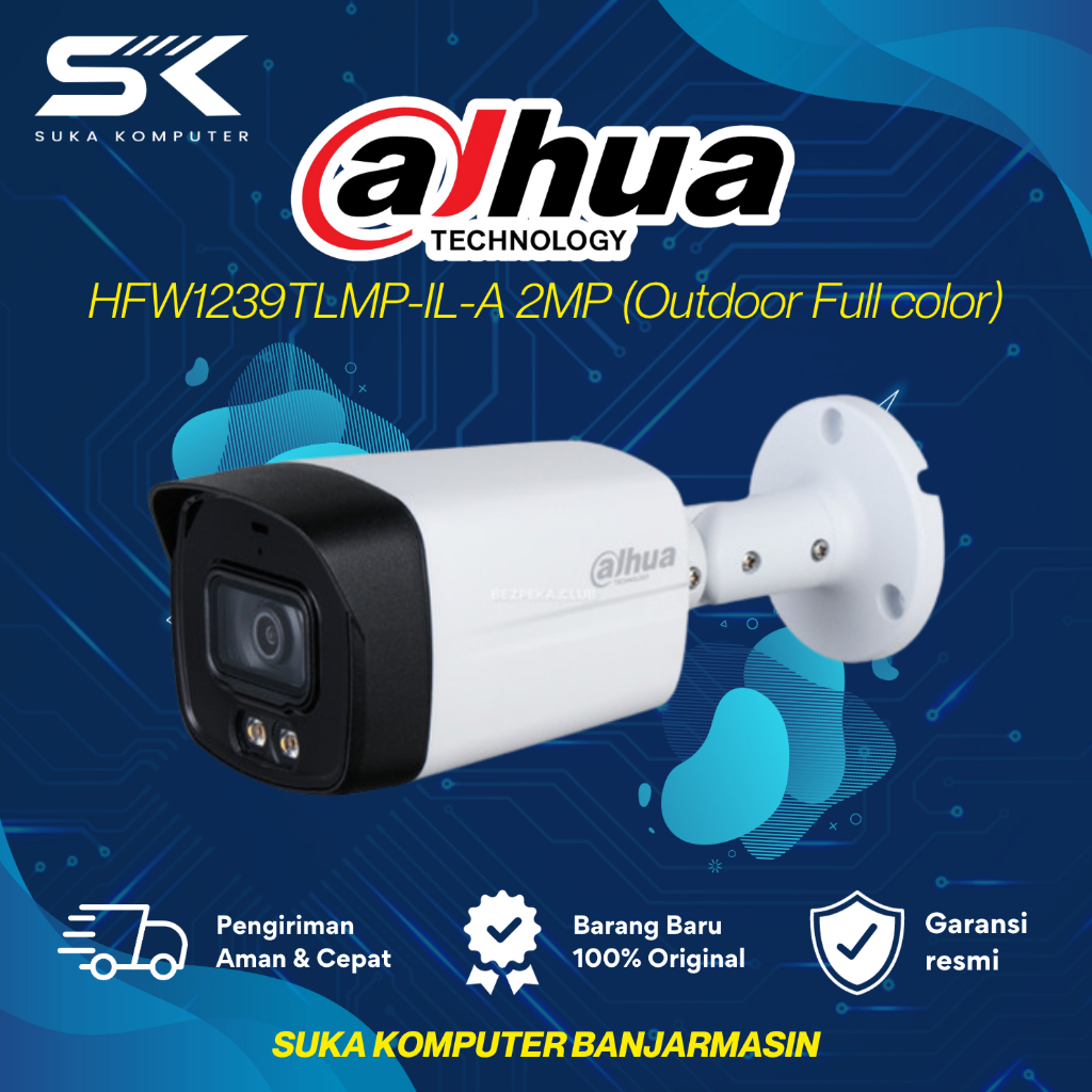 Jual CCTV Dahua IPC-HFW1230DT-STW 2MP Wireless (Outdoor) | Shopee Indonesia