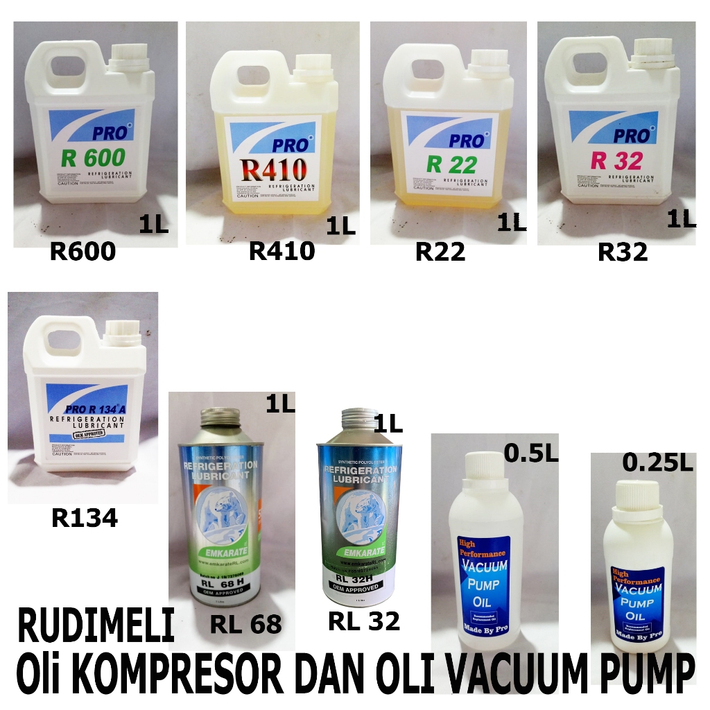 Jual GROSIR OLI KOMPRESOR AC DAN KULKAS /OLI VACUM MURAH BERKUALITAS ...