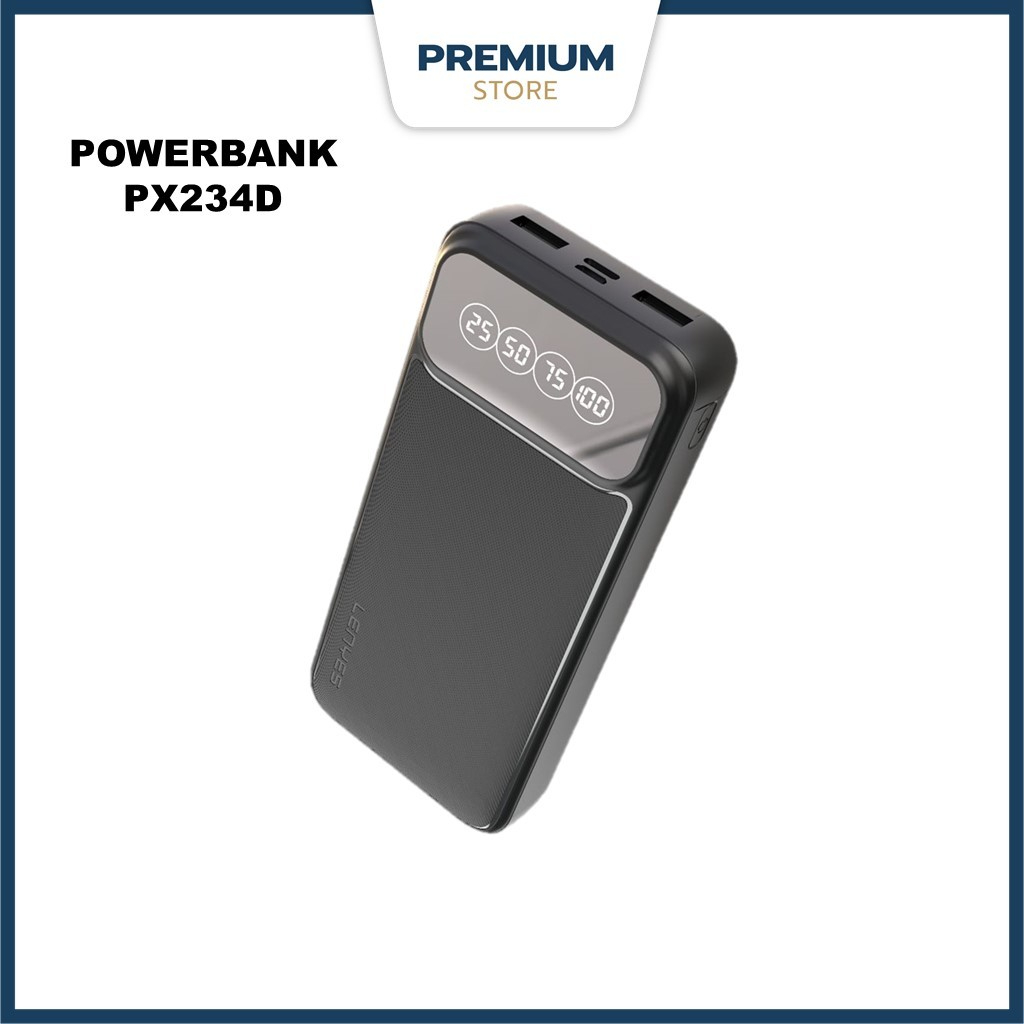 Jual Lenyes Powerbank PX234D 20000mAh PD20W + QC3.0 Fast Charging ...