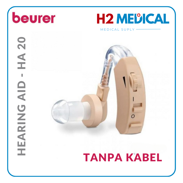 Jual Alat Bantu Dengar Tanpa Kabel Beurer Hearing Aid HA 20 | Shopee Indonesia