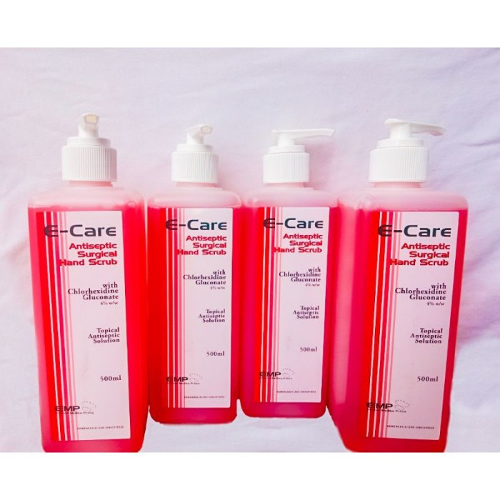 Jual E-Care Hand Scrub Hand Wash Antiseptic Enseval Cuci Tangan ...