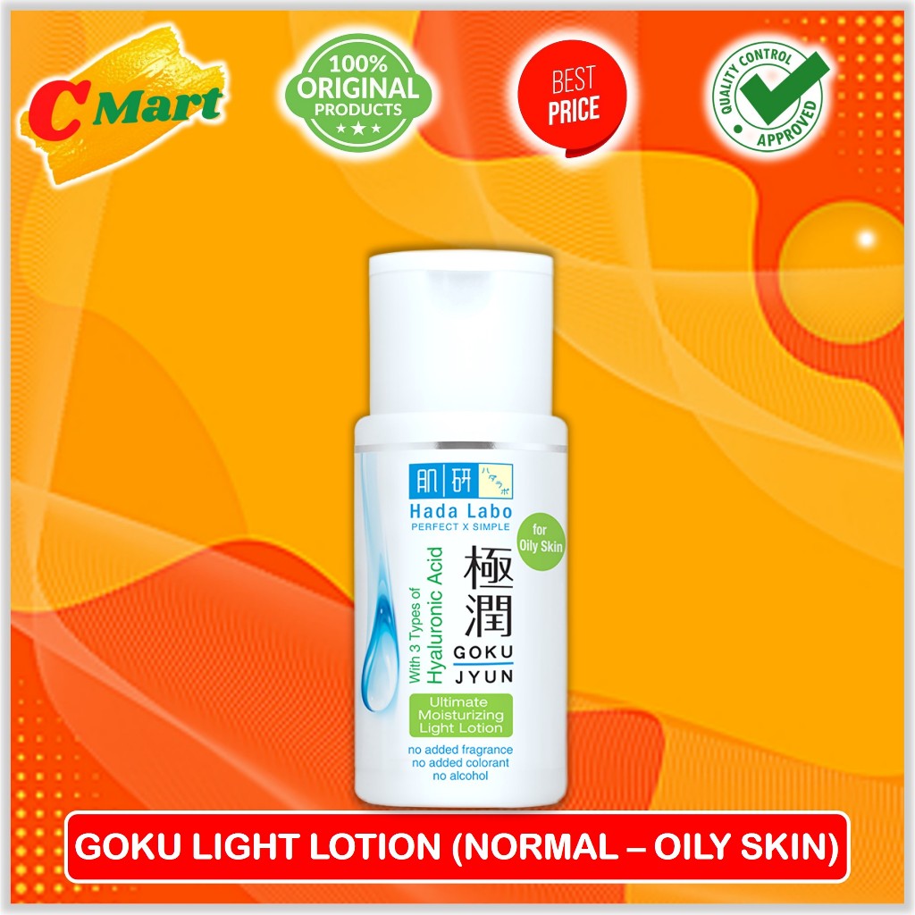 Jual Hada Labo Gokujyun Moisturizing Light Lotion 100ml - Skincare ...