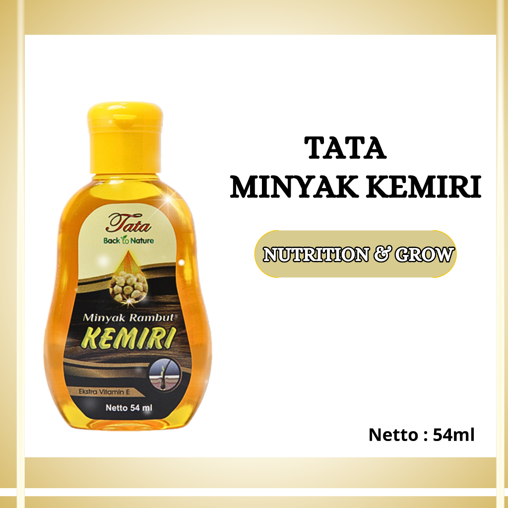 Jual Tata Minyak Rambut Kemiri 54ml | Shopee Indonesia
