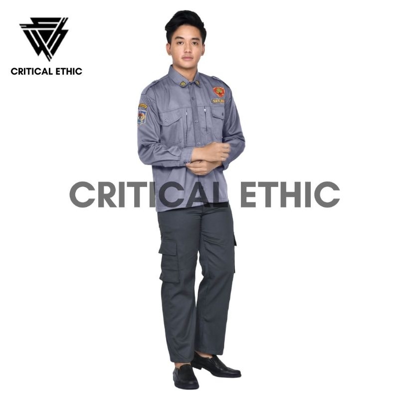 Jual Seragam Satlinmas Hansip Tactical Setelan Hansip PDL Linmas Model ...