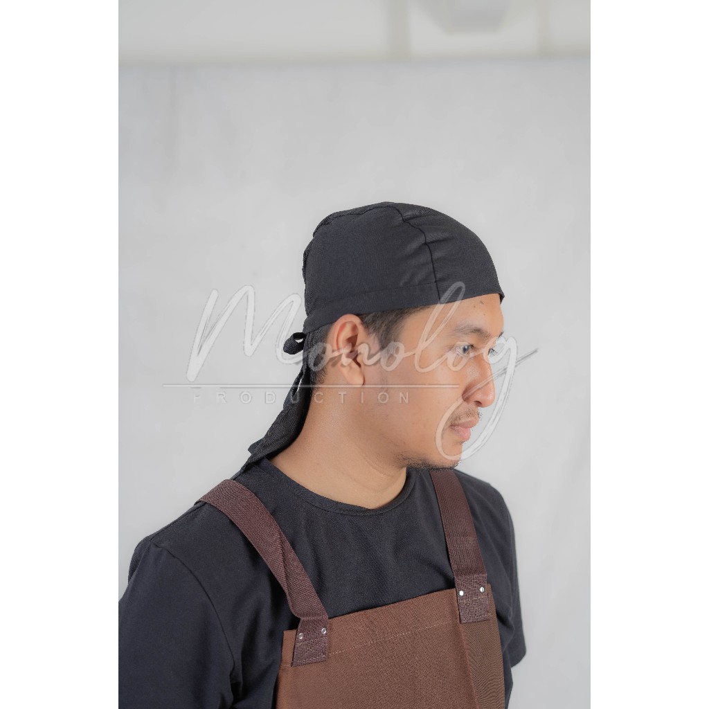 Jual topi chef japanese style steak koki Drill Pria Wanita | Shopee ...