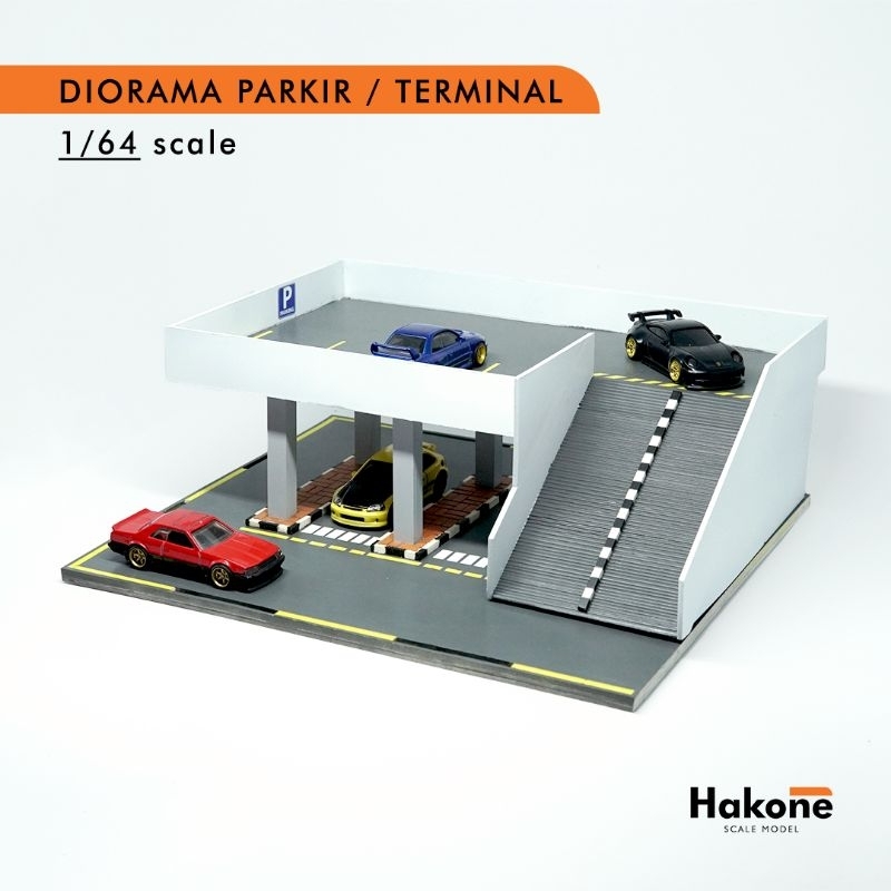 Jual Mainan Terminal Bus / Parkiran / Diorama Terminal / Parkiran ...