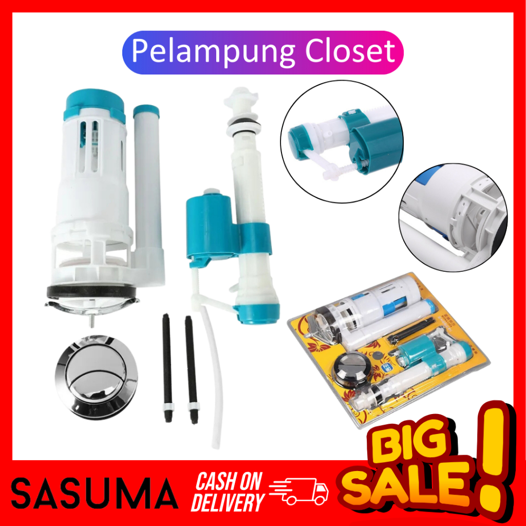 Jual SASUMA Alat Kloset Pembilas Kloset Universal Spare Part Closet ...