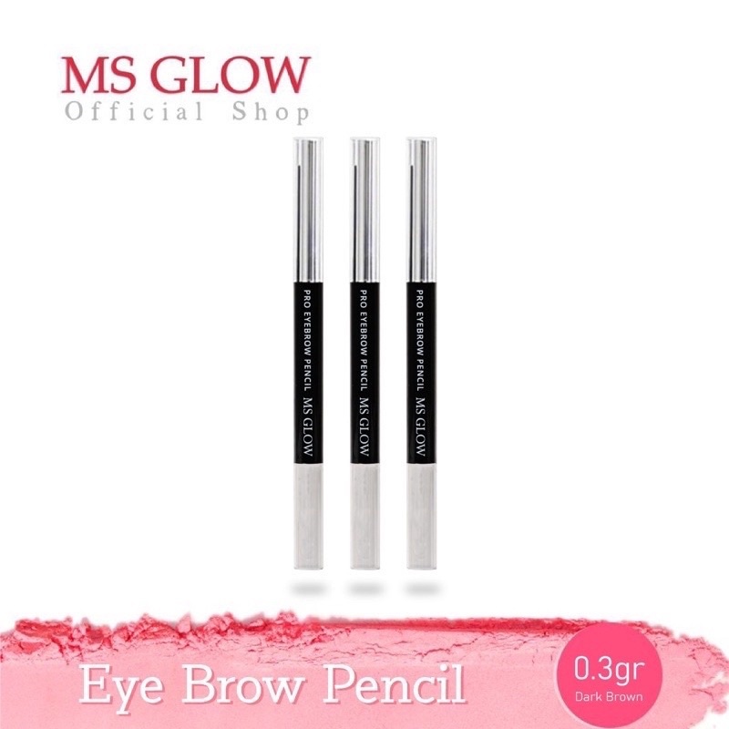 Jual MS Glow Pencil Eye Brow Eyes Series Eyelash Serum Eyeliner Mascara Waterproof Makeup ...