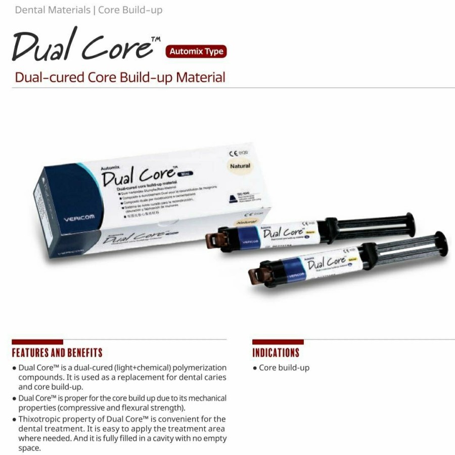 Jual Dental Core Build up Dental Dual Core vericom - harga per 1 ...