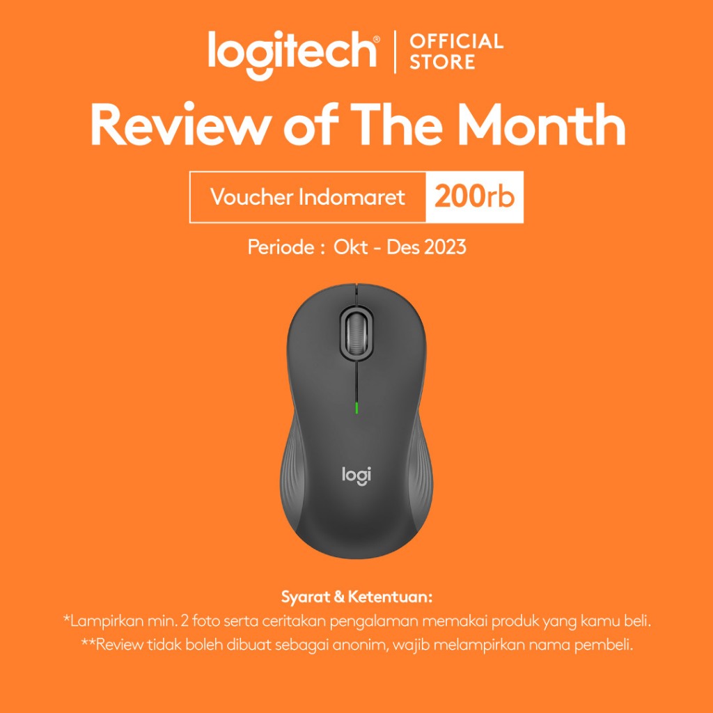 Jual Logitech Signature M550 Mouse Wireless Bluetooth Silent Clicks ...
