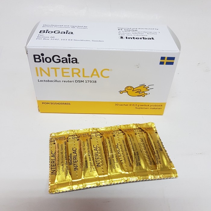 Jual Interlac Probiotik Mini Pack 5 Sachets - Menjaga Saluran ...