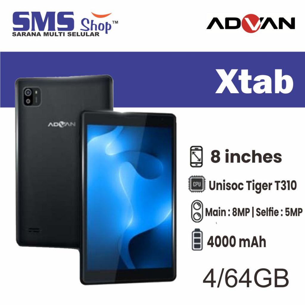 Jual Tablet Advan XTAB 4/64 Garansi Resmi | Shopee Indonesia