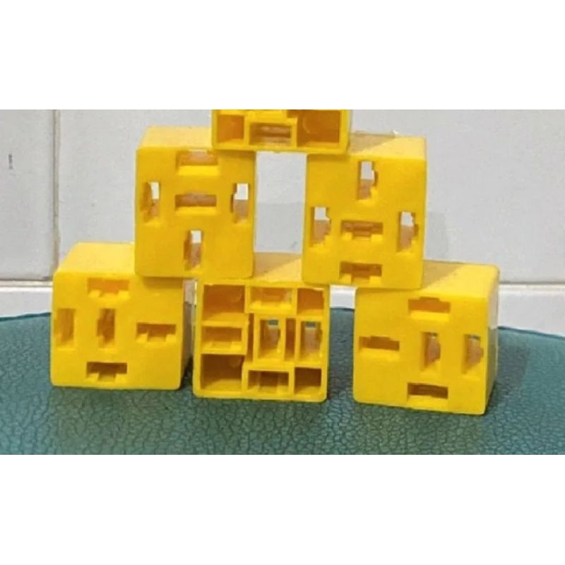Jual socket relay kuning 4/5 kaki rumah relay kosongan | Shopee Indonesia