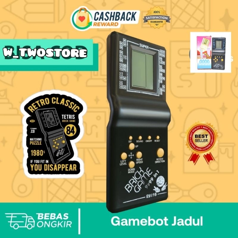 Jual Gimbot /Game Tetris Brick Game | Shopee Indonesia