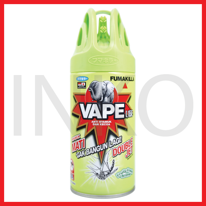 Jual VAPE OBAT NYAMUK SEMPROT DOUBLE JET AROMA FRUITTY FRESH 240ML ...