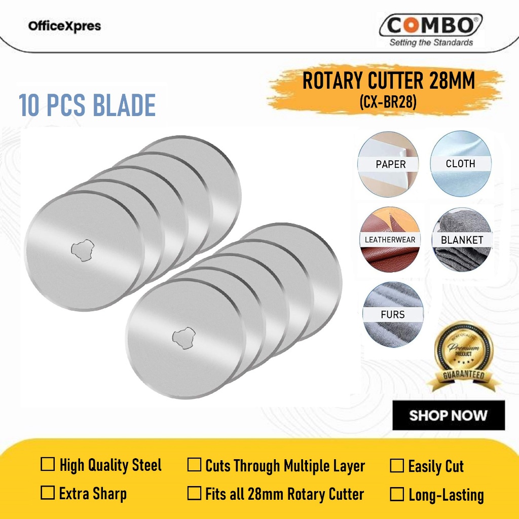 Jual Refill Rotary Cutter Blade 28mm / Refill Pisau Rotary 28mm / Mata ...