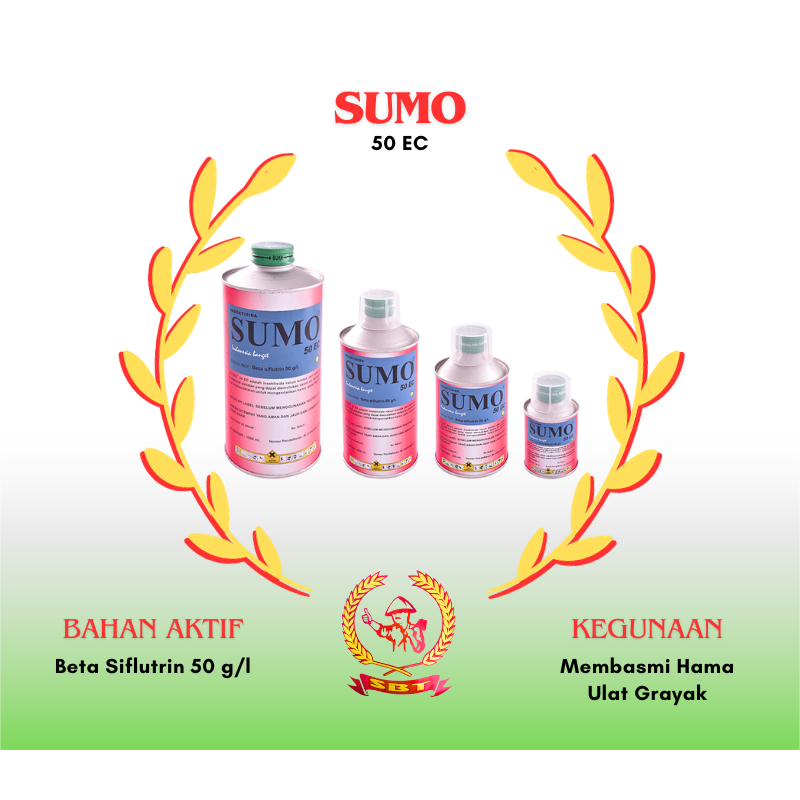 Jual Sumo 50 EC - 500 ml ( Insektisida ) Obat Hama Ulat Grayak | Shopee ...