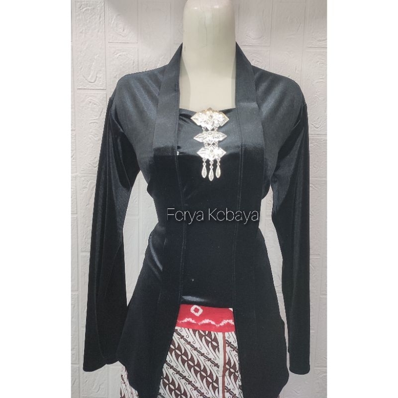 Jual KEBAYA KUTU BARU BLUDRU POLOS TERMURAH | Shopee Indonesia