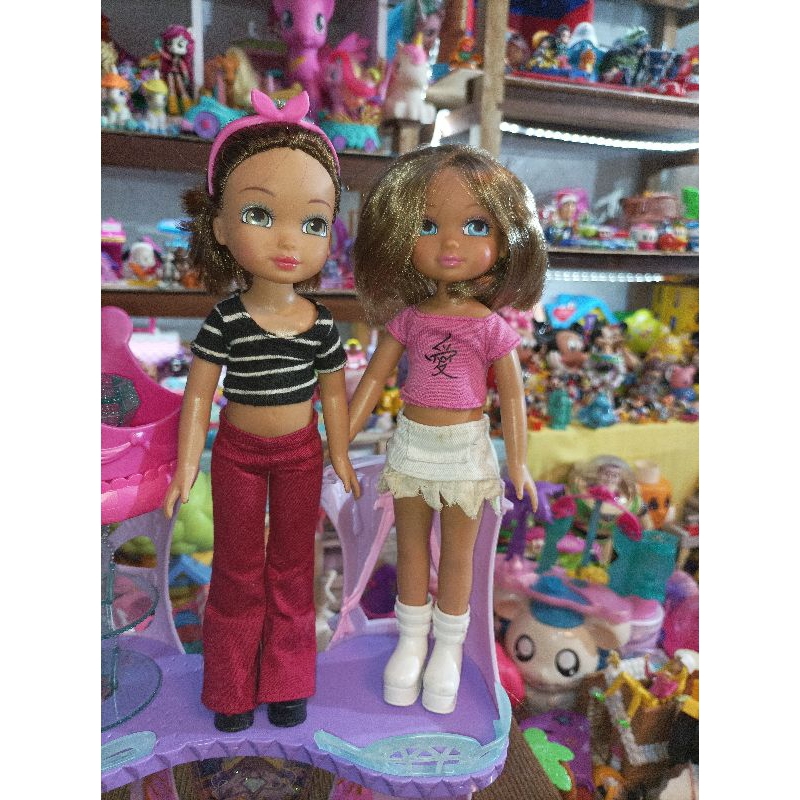 Jual 2004 4-Ever Best Friends vintage 10" Dolls With Outfits Lot of ...