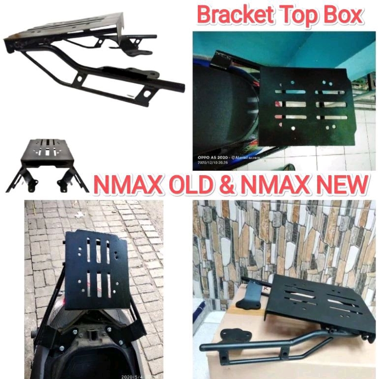 Jual BRACKET BREKET TOP BOX NMAX OLD & NMAX NEW 2020-2024 MODEL GESER ...