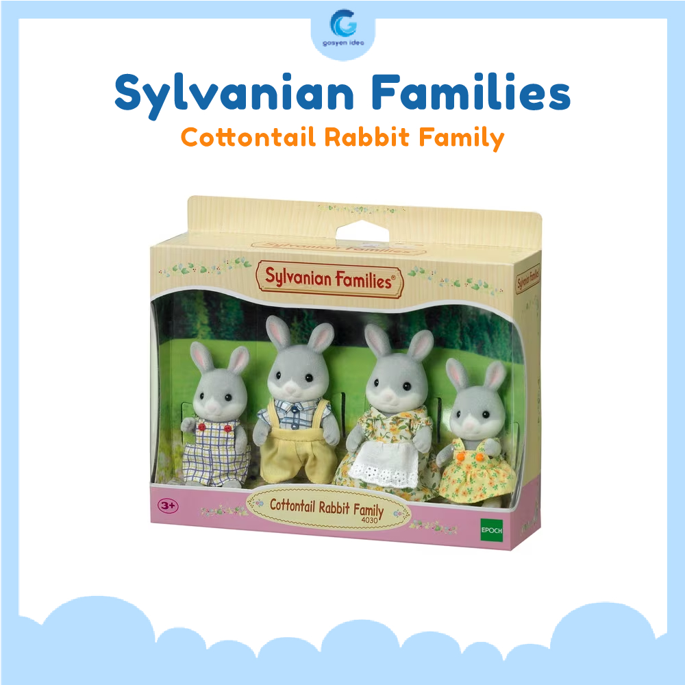 Jual Sylvanian Families Cottontail Rabbit Family | Shopee Indonesia